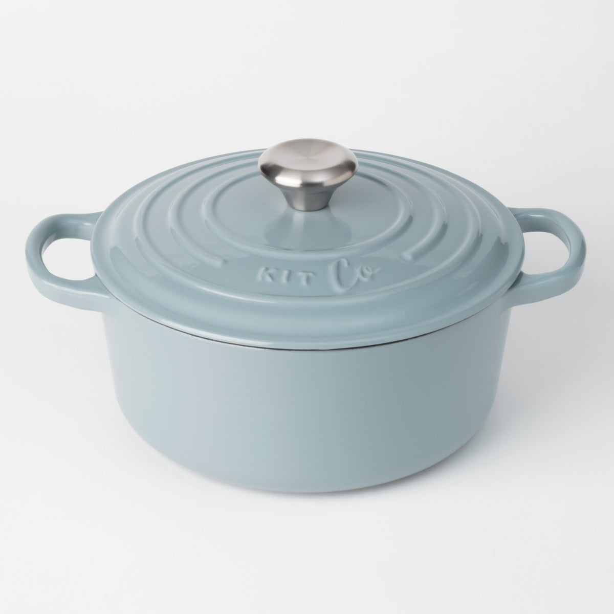 KitCo Cast Iron Standard Casserole 4L - Earl Grey – KitCo NZ